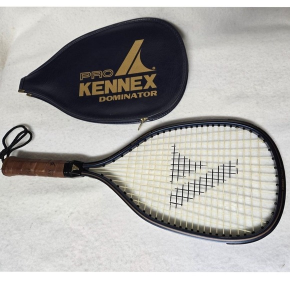 Pro Kennex | Other | Pro Kennex Dominator Squash Racquet W Cover Vintage Pro Graphite | Poshmark